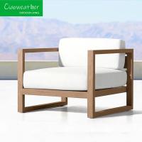 China Assurance Teak Sofa Set for Outdoor Garden Furniture in Patio Hotel for sale