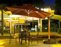 China Transform Your Outdoor Space with Modern Stylish Umbrella Radii Dia 300 and 3x3 Square Garden Umbrella for sale