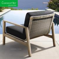 China Outdoor Furniture Garden Sofa Set with Living Room Cushion and Water-Resistant Fabric for sale