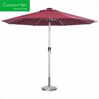 China Fashion Umbrella for Hotel Courtyard Parasols Outdoor Patio Center Pole Sunshade Garden Umbrella for sale