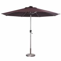 China Fashion Umbrella for Hotel Courtyard Parasols Outdoor Patio Center Pole Sunshade Garden Umbrella for sale