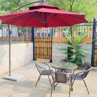 China Hotel Outdoor Umbrella Customized Garden Parasol for Modern Outdoor Furniture for sale