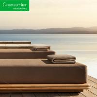 China Modern Sun Loungers for Luxury Resort Chaise at Hotel Patio Outdoor Pool Teak for sale