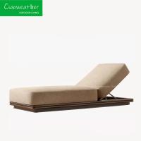 China Modern Sun Loungers for Luxury Resort Chaise at Hotel Patio Outdoor Pool Teak for sale