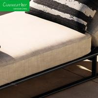 China Modern Outdoor Furniture Aluminum Sun Lounger Hotel Leisure Sun Bed Chaise Lounge for sale