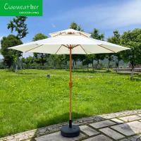 China Beach Umbrella Customized Sunshade with Outdoor Foam and Water-Resistant Fabric for sale
