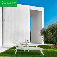 China Water-Resistant Cushion and Aluminum Frame Sling Textile Chaise Lounge for Comfortable Outdoor Seating for sale