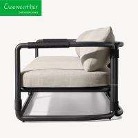 China Leisure Facilities Wooden Furniture for Relaxing Courtyard Patio Outdoor Teak Wood Garden Sofa Set for sale