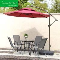 China Mail Packing Outdoor Garden Leisure Facilities Large Sunshade Sun Umbrella with Balcony and Sunshade for sale