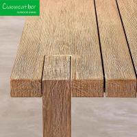 China Waterproof Cushion Seat Teak Dining Chairs Furniture for Hotel Restaurant and Banquet for sale
