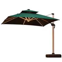 China Aluminum Pole Customized Color Garden Cantilever Umbrella for Customized Outdoor Space for sale