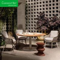 China Outdoor Dining Furniture Set for Hotel Garden Restaurant Modern Style Function Chairs for sale