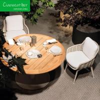 China Outdoor Dining Furniture Set for Hotel Garden Restaurant Modern Style Function Chairs for sale