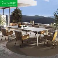 China Outdoor Furniture Garden Set Modern Teak Wood Frame Living Room Patio Chair Furniture for sale