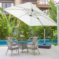 China Customized Color Modern Outdoor Furniture Garden Patio Umbrella for Hotel and Restaurant for sale