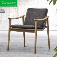 China Modern Design Teak Wood Armchairs for Hotel Rattan Garden Furniture in Customized Color for sale