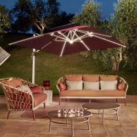 China Modern Outdoor Furniture Customized Large Cantilever Umbrella for Hotel Restaurant Banquet Home and Coffee for sale