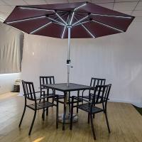 China Leisure Facilities Customized Middle Pole Garden Swimming Pool Umbrella for Outdoor Furniture and Customized Color for sale