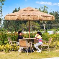 China Modern Design Style Middle Pole Umbrella for Outdoor Garden Patio Hotel for sale