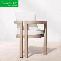 China Waterproof Teak Garden Chairs for Outdoor Spaces in Hotel Restaurant and Home Settings for sale