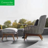 China Modern Outdoor Furniture Luxury Lounge Sofa Woven Rope Furniture With Cushion For Outdoor And Comfort for sale