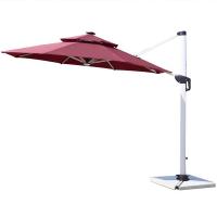 China Aluminum Pole Extra Large Cantilever Garden Sun Umbrella Outdoor Parasols for Modern Design Style for sale