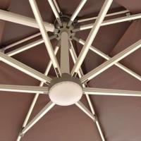 China Aluminum Pole Extra Large Cantilever Garden Sun Umbrella Outdoor Parasols for Modern Design Style for sale