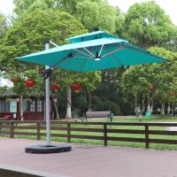 China Outdoor Sunshade Parasol Aluminum Garden Cantilever Parasol Patio Big Roma Umbrella for Hospital Relaxation Area for sale