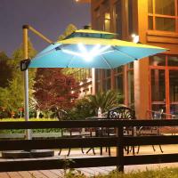 China Outdoor Sunshade Parasol Aluminum Garden Cantilever Parasol Patio Big Roma Umbrella for Hospital Relaxation Area for sale