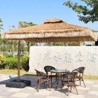 China Customized Color Thatched Parasol for Outdoor Garden Patio Hotel Sun Protection for sale