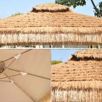 China Customized Color Thatched Parasol for Outdoor Garden Patio Hotel Sun Protection for sale