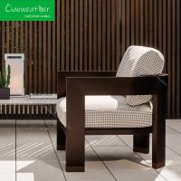 China Waterproof Upholstery Cushion Garden Sofa Set for Outdoor Leisure and Relaxation for sale