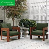 China Waterproof Upholstery Cushion Garden Sofa Set for Outdoor Leisure and Relaxation for sale
