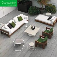 China Waterproof Upholstery Cushion Garden Sofa Set for Outdoor Leisure and Relaxation for sale