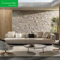 China Garden Sofa Set Wood Chair Rattan Modern Sofa for Hotel Restaurant Banquet Home Coffee Fashionable Popular Outdoor for sale
