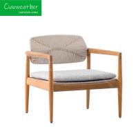 China Hotel Restaurant Home Dining Wooden Chair with Teak Material and Mail Packing for sale