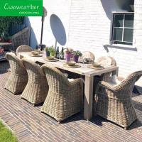 China Modern Outdoor Furniture Aluminum Patio Lounge Set with Rattan Wicker Style and Comfort for sale