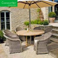 China Modern Outdoor Furniture Aluminum Patio Lounge Set with Rattan Wicker Style and Comfort for sale