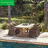 China Modern Outdoor Furniture Aluminum Patio Lounge Set with Rattan Wicker Style and Comfort for sale