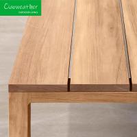 China Terrace Wooden Set Luxury Modern Teak Wood Sofa Sets for Hotel Chairs Outdoor Sofa Garden Sofa Design Mail Packing N for sale