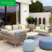 China Modern Outdoor Furniture for Your Patio Sun Terrace Rattan Garden Sofa Combination for sale