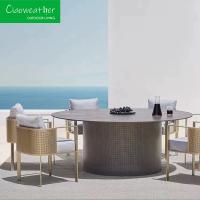 China Stainless Steel Sectional Sofa and Chair Set for Modern Garden Furniture in Villa Hotel for sale