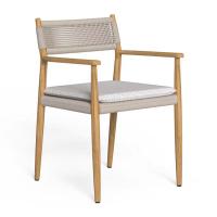 China Custom Design Teak Wood Table Chair Set Modern Outdoor Furniture for Hotel Restaurant Banquet for sale