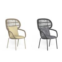 China Outdoor Restaurant Furniture Rattan Wicker Garden Set for Balcony Patio Space-Saving Design for sale
