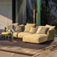 China Contemporary Patio Sofa Set Waterproof Weather-Resistant Aluminum Frame Rope Weave Outdoor Furniture for Hotel Courtyard for sale