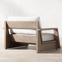 China Outdoor Furniture Customized Color Customized Garden Furniture Rattan Sofa Teak Sofa for sale