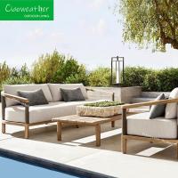 China SO1012TW-RA Teak Wood Frame Modern Outdoor Furniture Set for Garden for sale