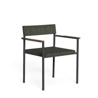 China Teak Chair Sets for Outdoor Patio Gray Brown Rattan Table and Chairs in Modern Design for sale