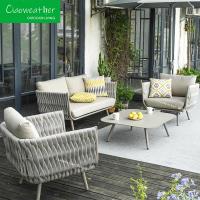China Hotel Restaurant Banquet Home and Coffee Rattan/Wicker Frame Outdoor Patio Furniture Sofa Sets for sale