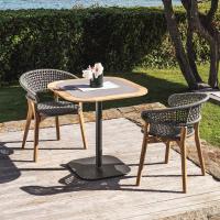 China Modern Outdoor Furniture Patio Furniture Outdoor Chairs Garden Teak Weaving Chair for Villa Courtyard for sale